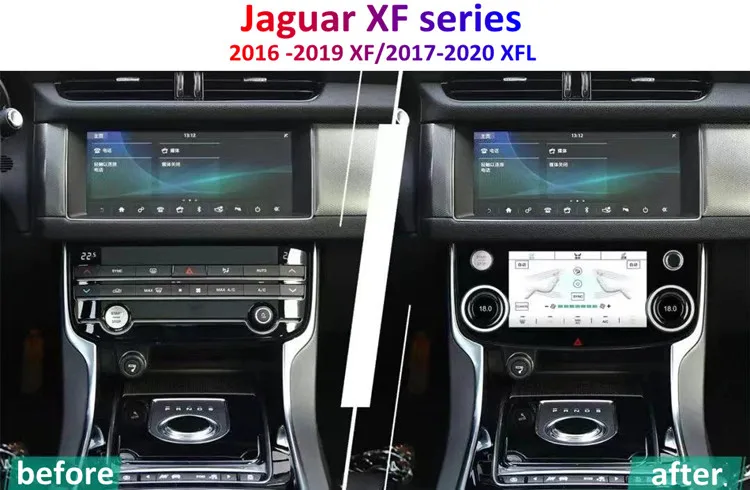 Jaguar XE XEL XF F-Pace AC Panel - 1280*800 IPS Touch Screen