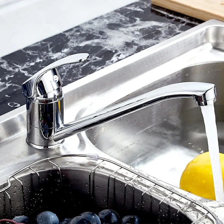 Long Arm Design Water Mixer Taps For Hospital Deck Mounted Sink Kitchen ...