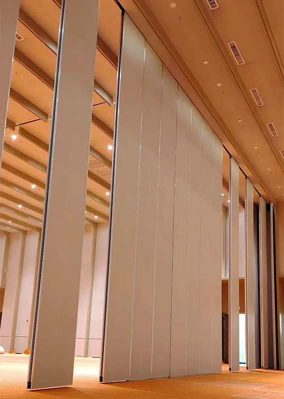 Glass Partition Wall Separation Panels with Door - Movable Dividers for ...