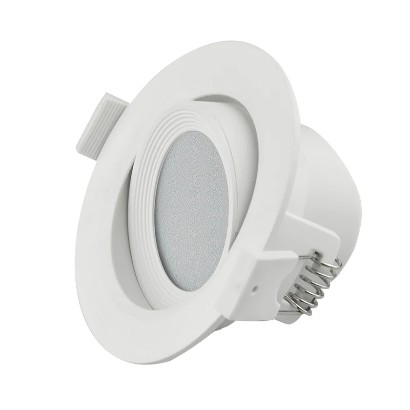 Factory Round Square LED Downlight 5W - Tiltable & Efficient