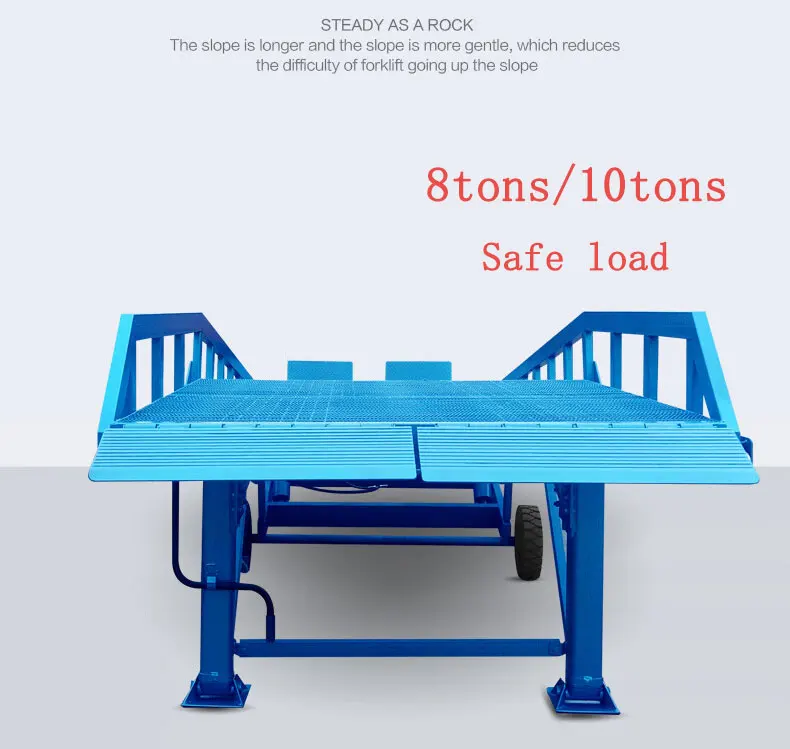 Customized Mobile Loading and Unloading Platform 8 Ton Capacity Dock ...