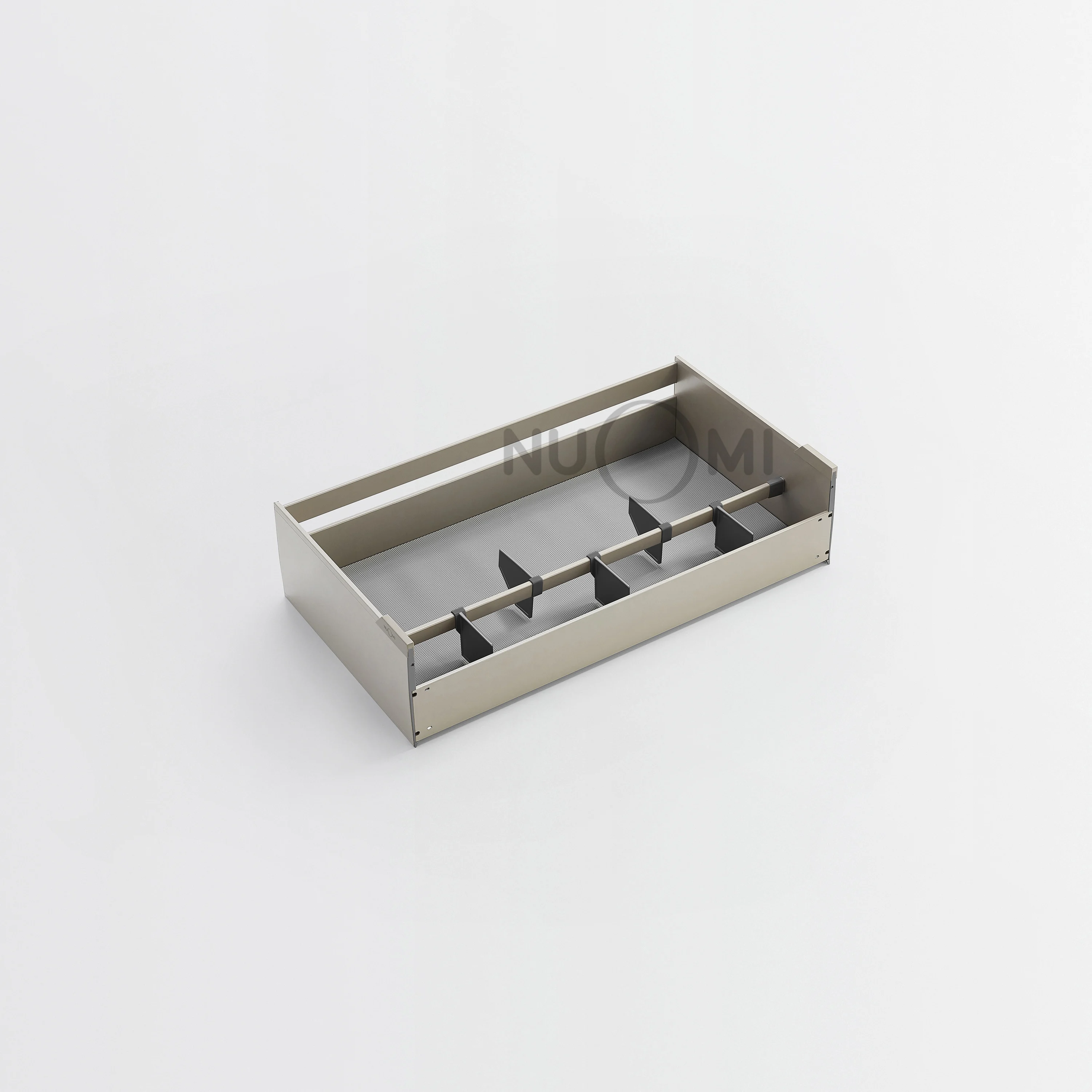 NUOMI Kitchen Storage - Efficient Two Tiers Pull Out Basket