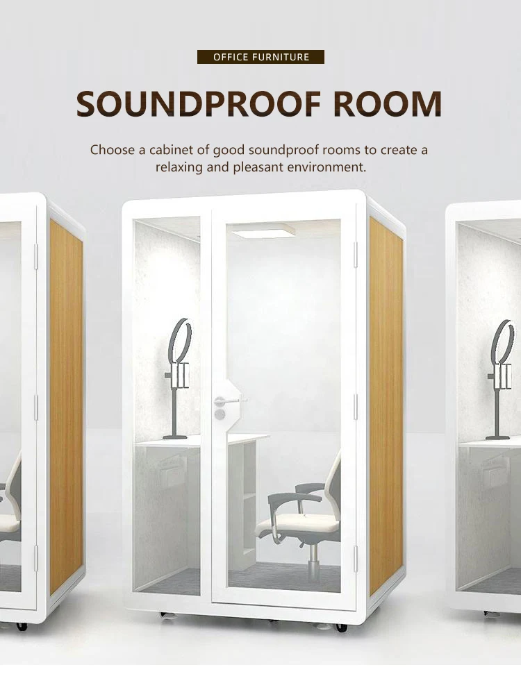 Modern Vocal Booths Work Space Office Pod Sound Proof Phone Booth ...