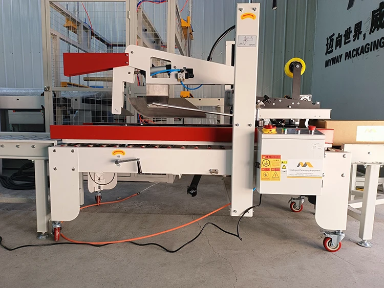 Fully Semi Automatic Fold Paper Carton Box Case Sealer