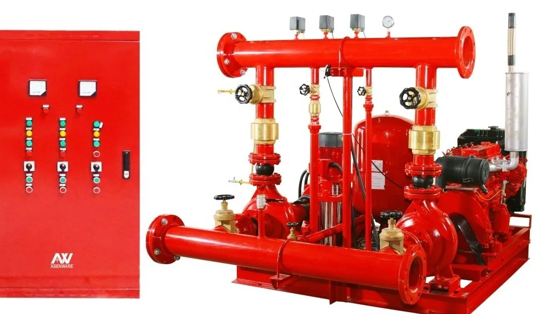 Asenware Fire Alarm Fire Fighting High Pressure Water Pump Irrigation ...