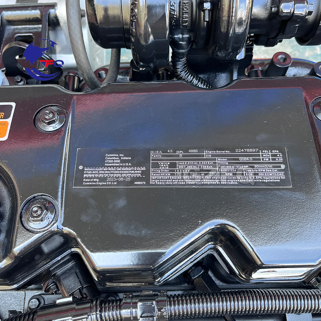 QSB4.5 Diesel Engine - Original Brand New Complete Assembly