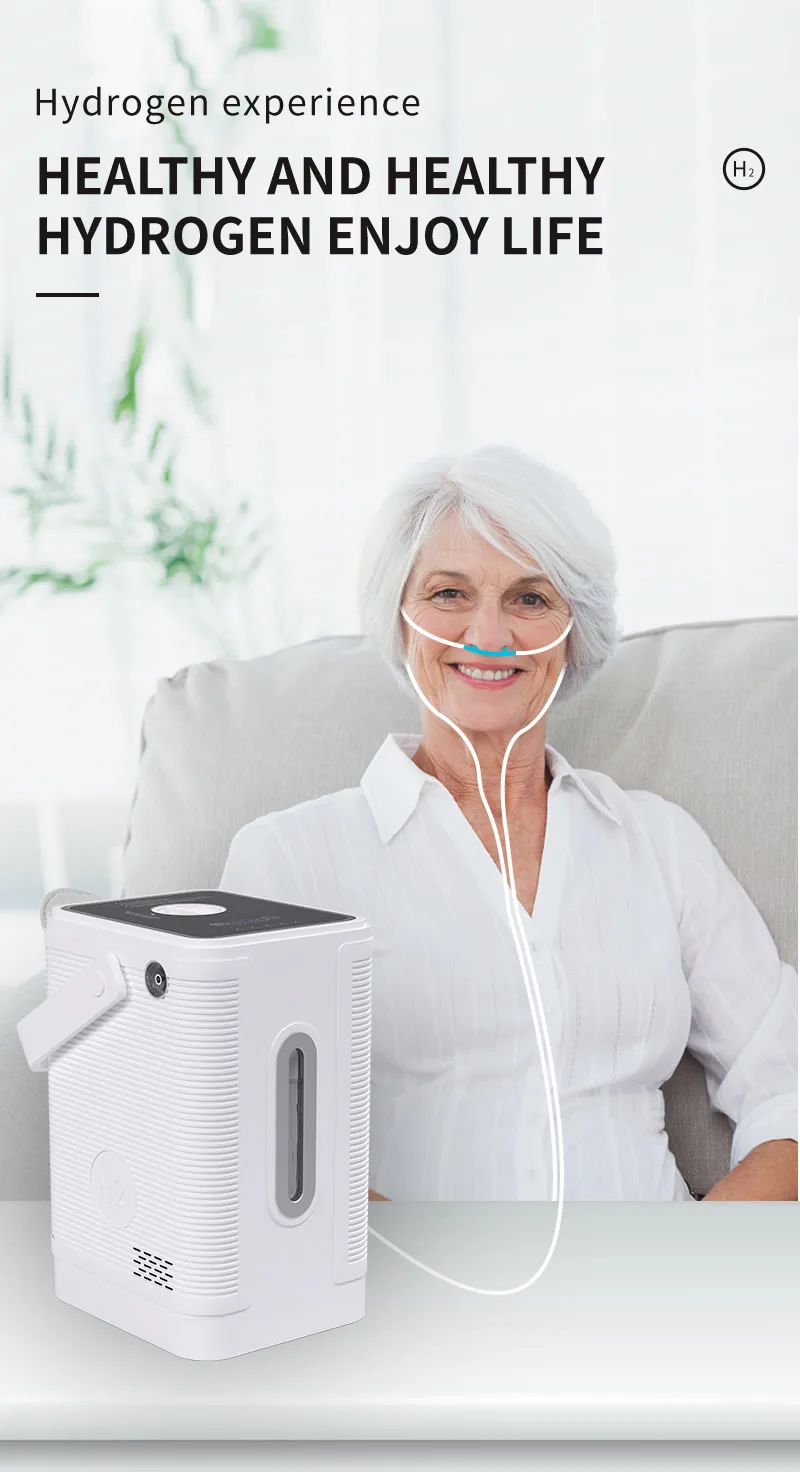 225ml/min Hydrogen Generator Hydrogen Inhaler H2 Gas Generator ...