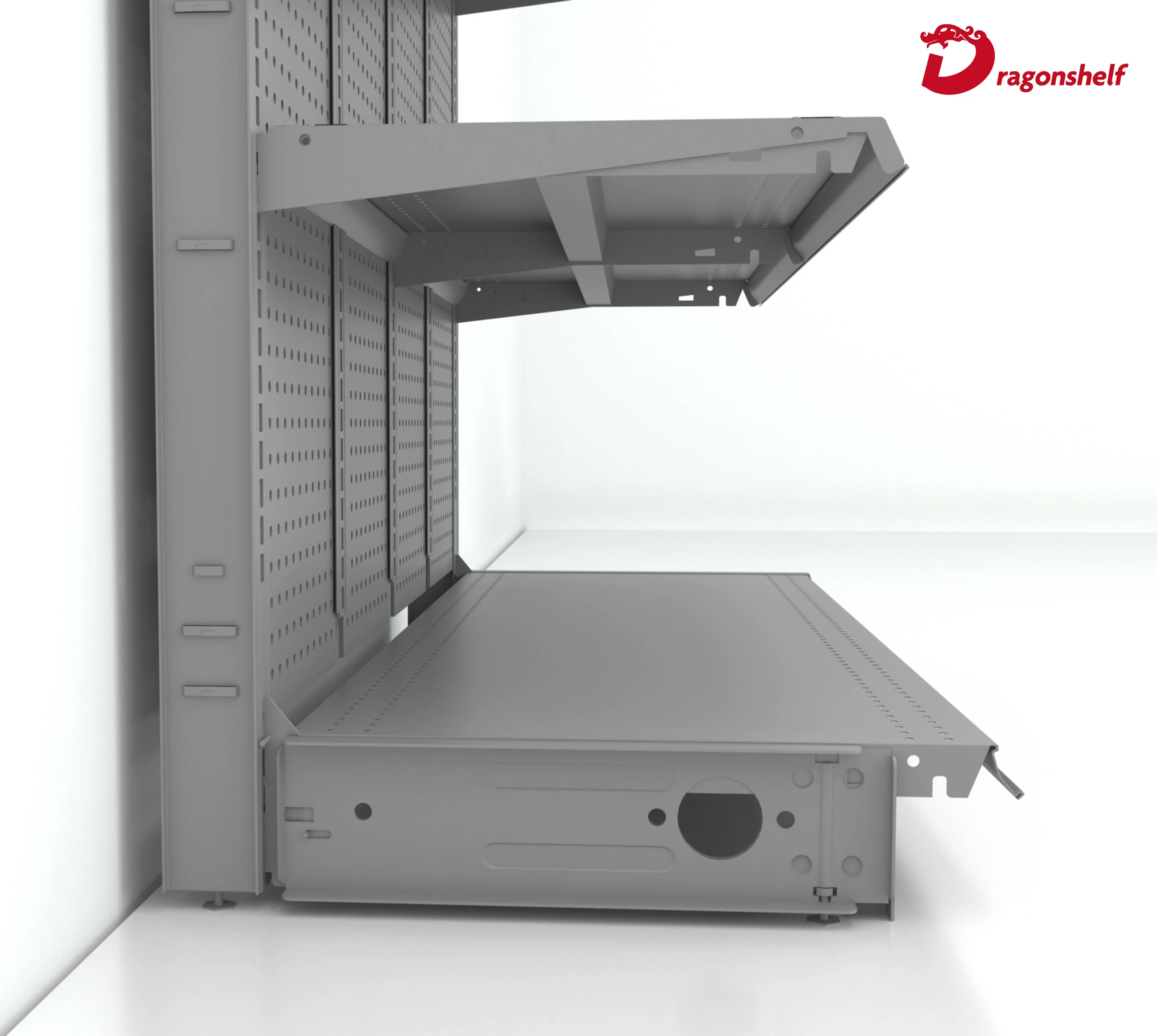 Gragonshelf Supermarket Shelves Lozier Gondola Shelving Retail Store ...