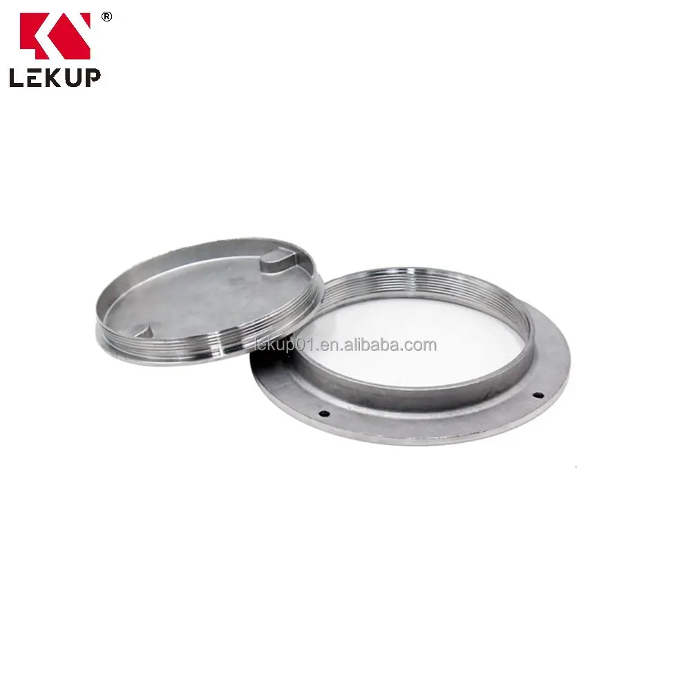 Marine Inspection Hatch Cover Deck Plate - 316 Stainless Steel