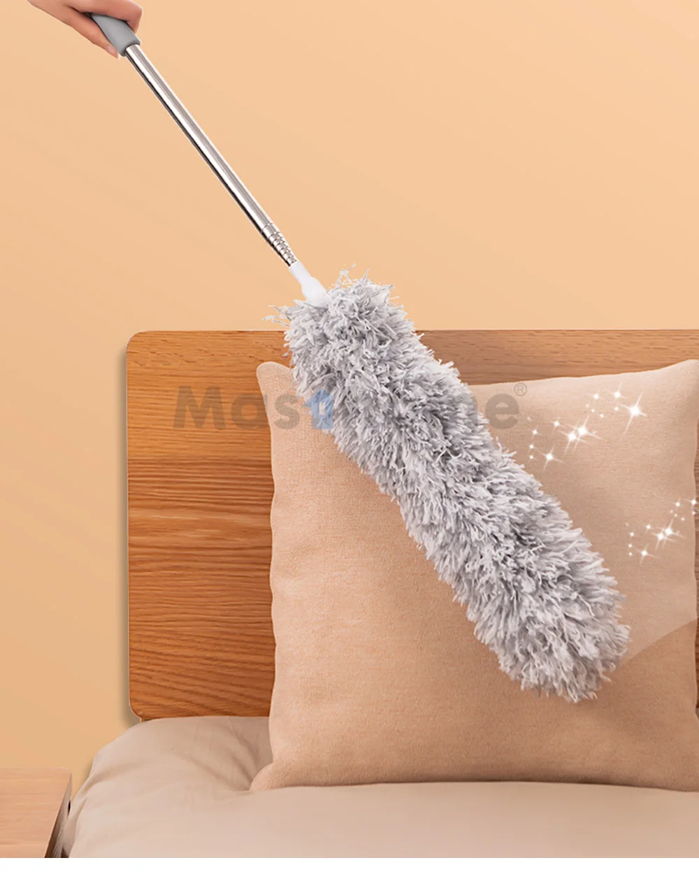 Masthome Telescopic Broom Duster - Flexible & Efficient