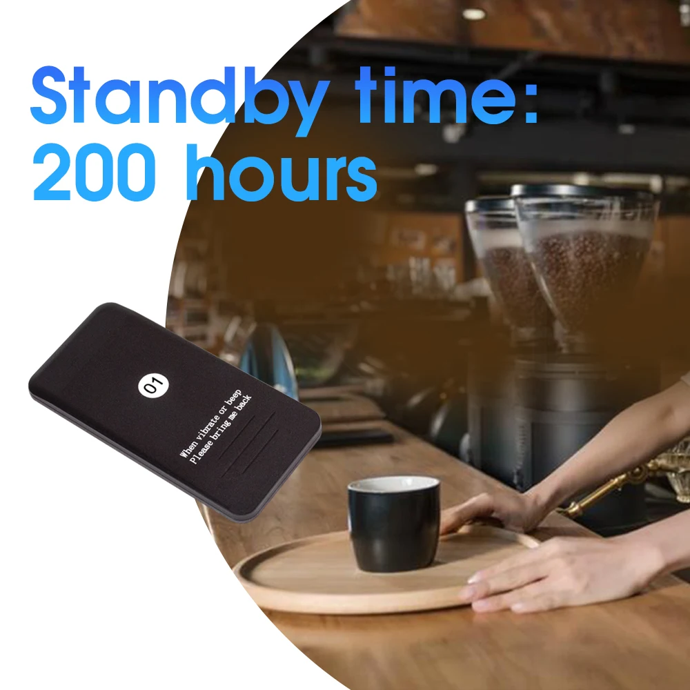 Wirelesslinkx Wireless Restaurant Buzzer Pager System for Coffee ...