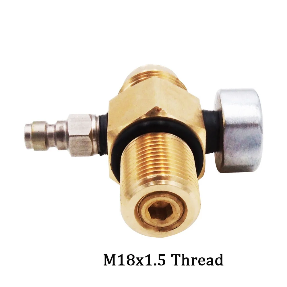 2800psi HPA Tank Pin Valve - Precision Pressure Control