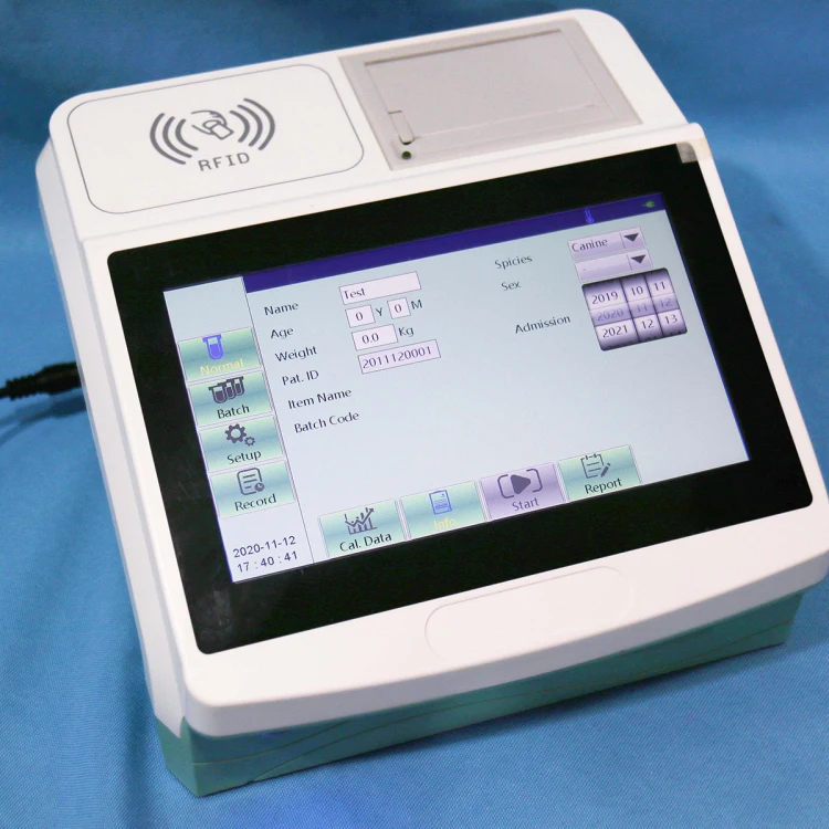 Immunofluorescence Analyzer Canine Progesterone Test Machine Medical ...
