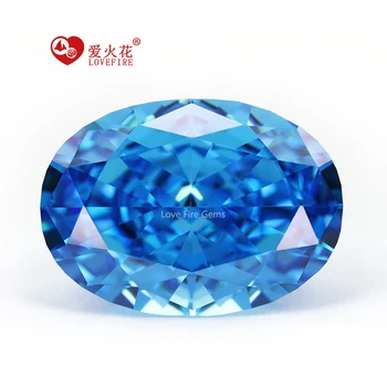 China Factory Whole 4k Crushed Ice Cut 5a+ Grade Artificial Gem ...