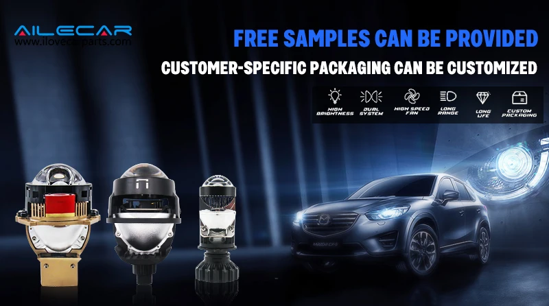 3inch Bi Led Laser Projector Headlight With High And Low Beam Laser ...