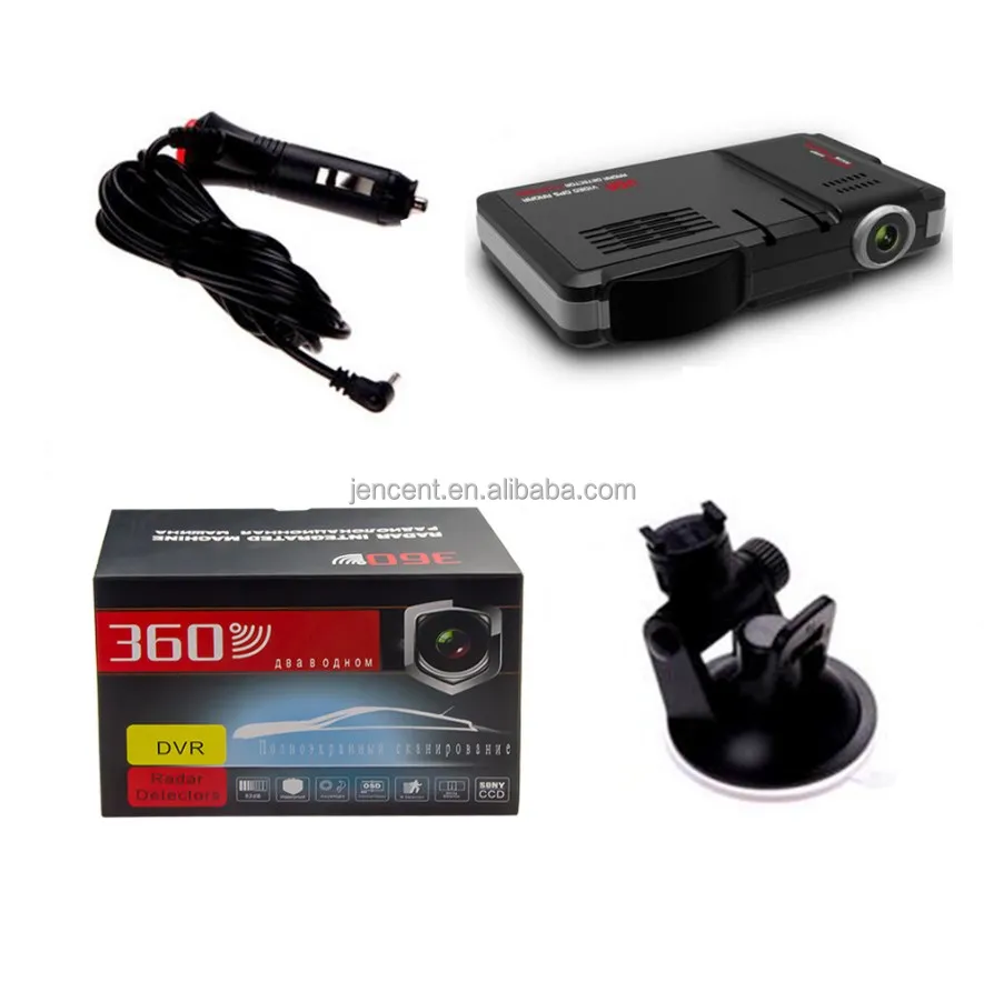 2in1 Anti Speed Dash Cam Camera Radar Detector Car RD + DVR