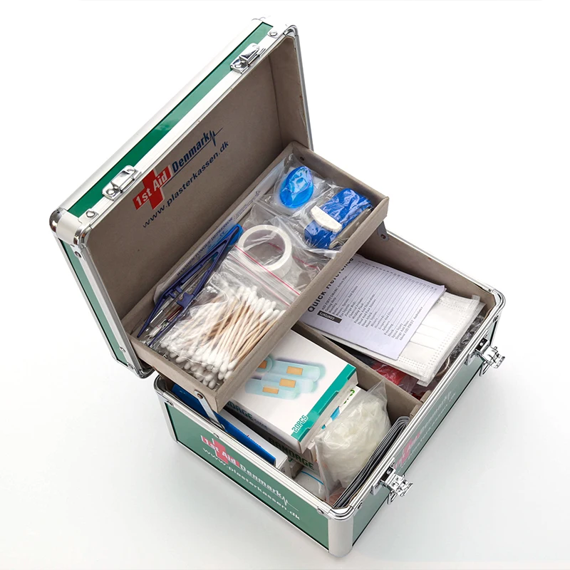 Multi-functional Large First Aid Kit - Aluminum Alloy Bag