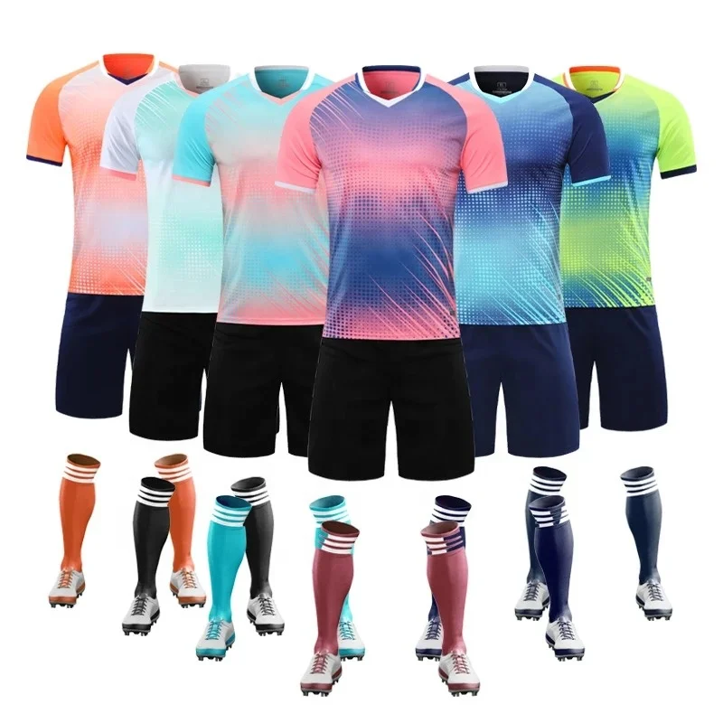 Custom Soccer Uniform Kit Set Soccer Jerseys Sublimated Soccer Jerseys ...