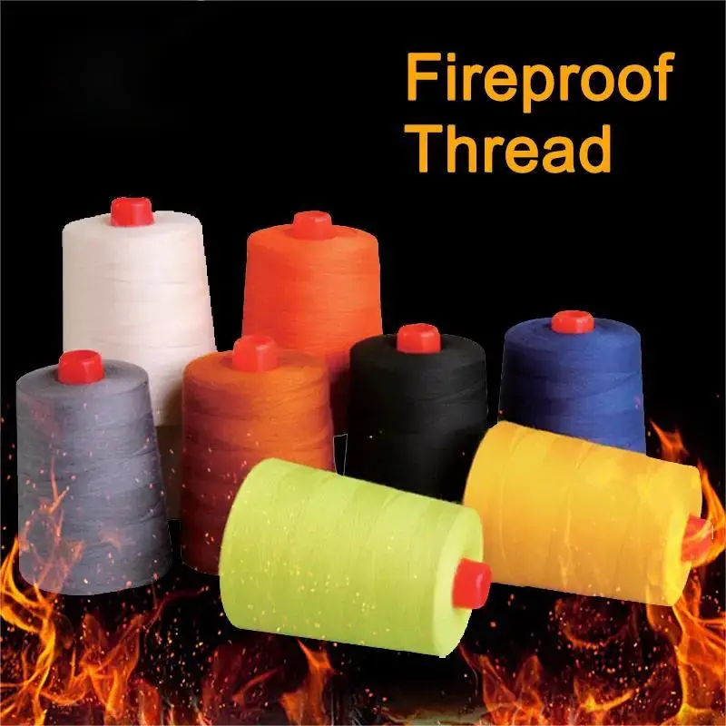 High quality Aramid Sewing Thread Tex60 2500m Length FR Sewing Thread ...