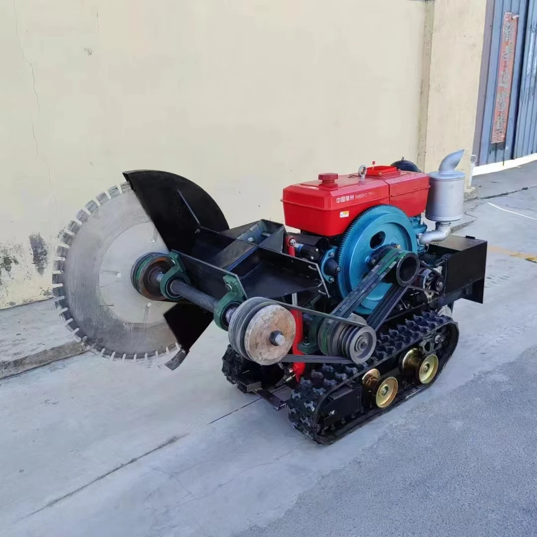 Concrete Surface Water Cooled Diesel Generator Road Cutting Machine ...