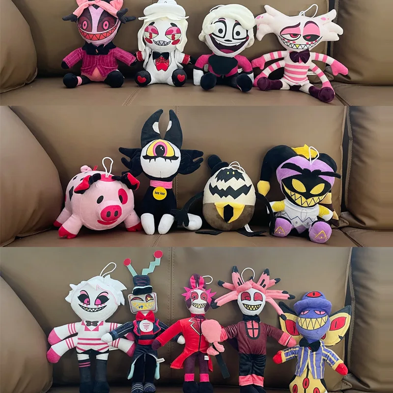 Custom Hazbin Hotel Stuffed Animal Toy Oem Alastor Extreme Evil Boss ...