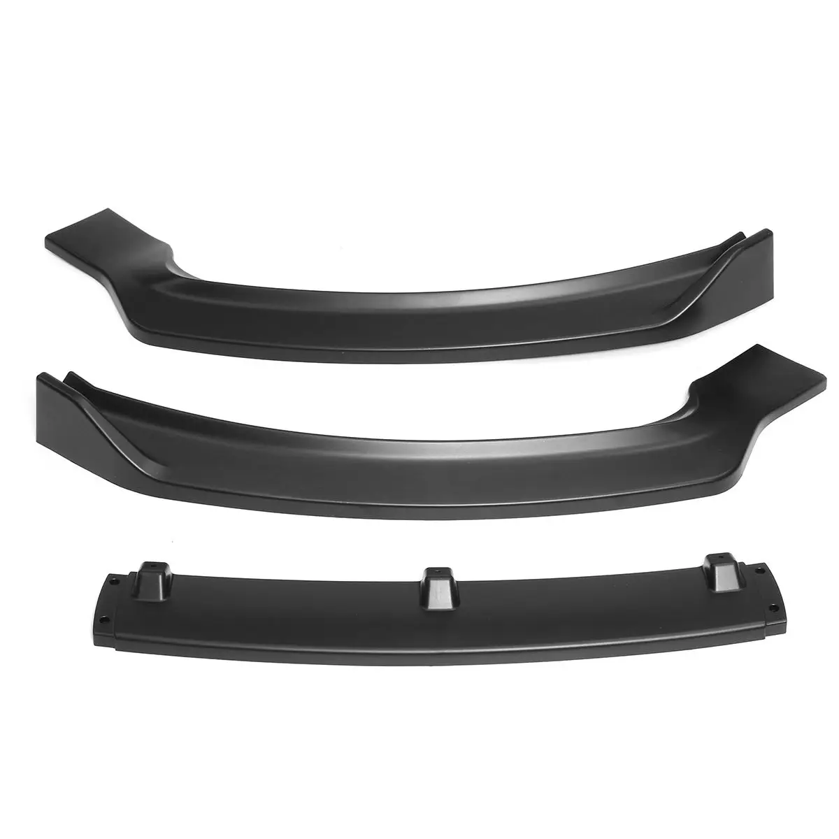 Car Front Bumper Splitter Lip Diffuser Spoiler Body Kit Protector Cover ...
