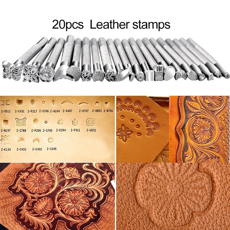 M136 Leather Working Starter Kit - DIY Hand Stamping Tools