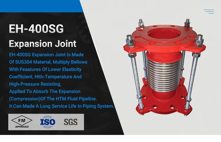 FM Flexible Hose Steam Pipe Bellows Expansion Joints Price