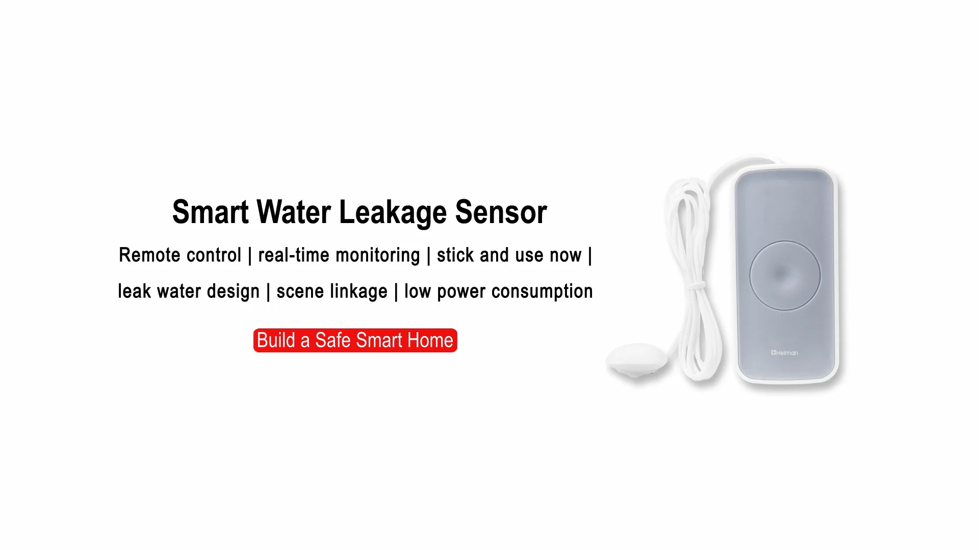 Fire Alarm Tuya Zigbee Smart Flood Sensor Water Leakage Alarm Security ...