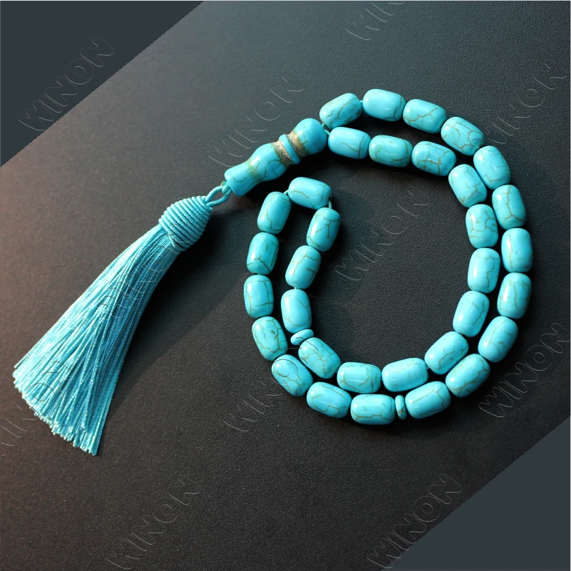 Alibaba.com: Ramadan Eid gift Muslim 8x12MM turquoise stone with Middle ...