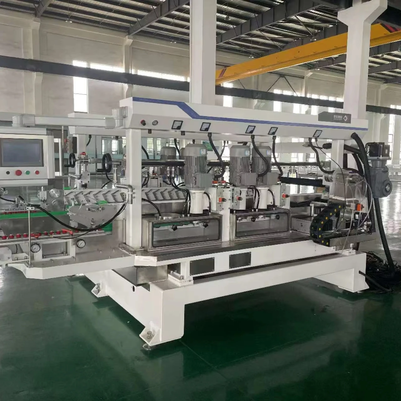 Round Edge Glass Grinding Machine Edging machine for Architecture ...