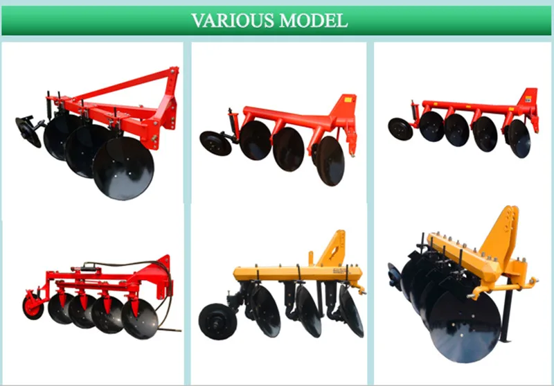 Wholesale Customized Agricultural Mini Tractor Disc Plow For Breaking ...