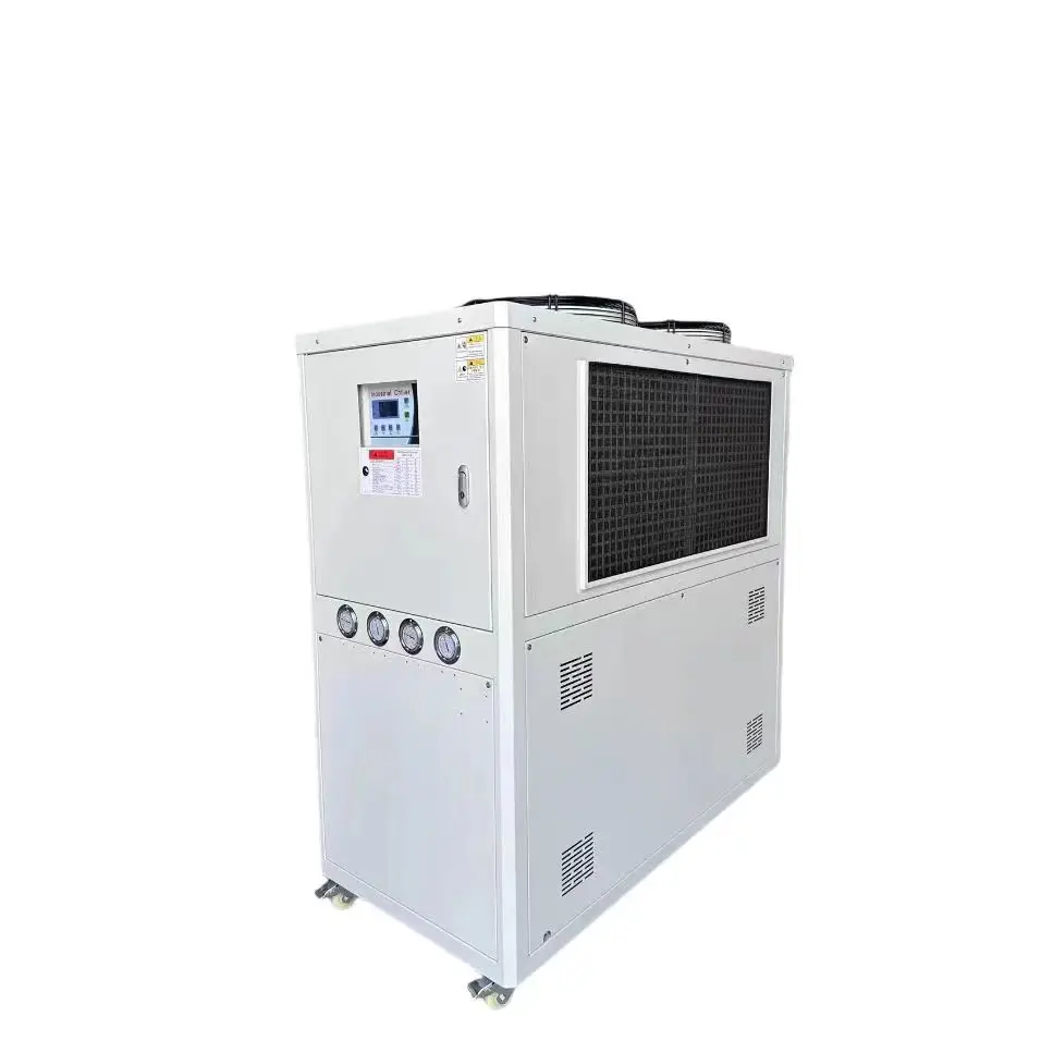 R22/R407C Low Temp 10HP Compressor Industrial Water Chiller Machine Air ...
