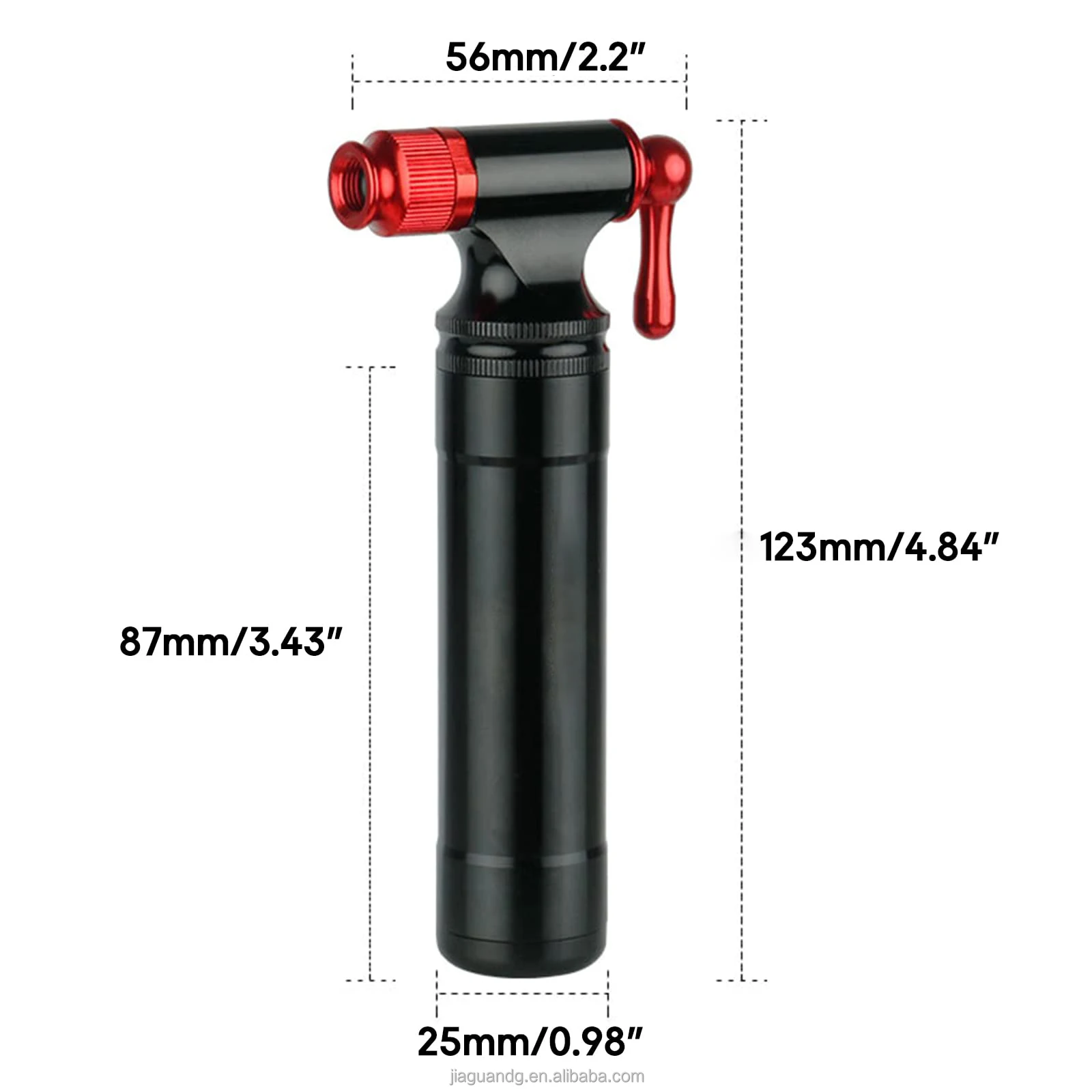 High Quality Mini Model Portable Co2 Inflator Threaded For Presta Valve ...