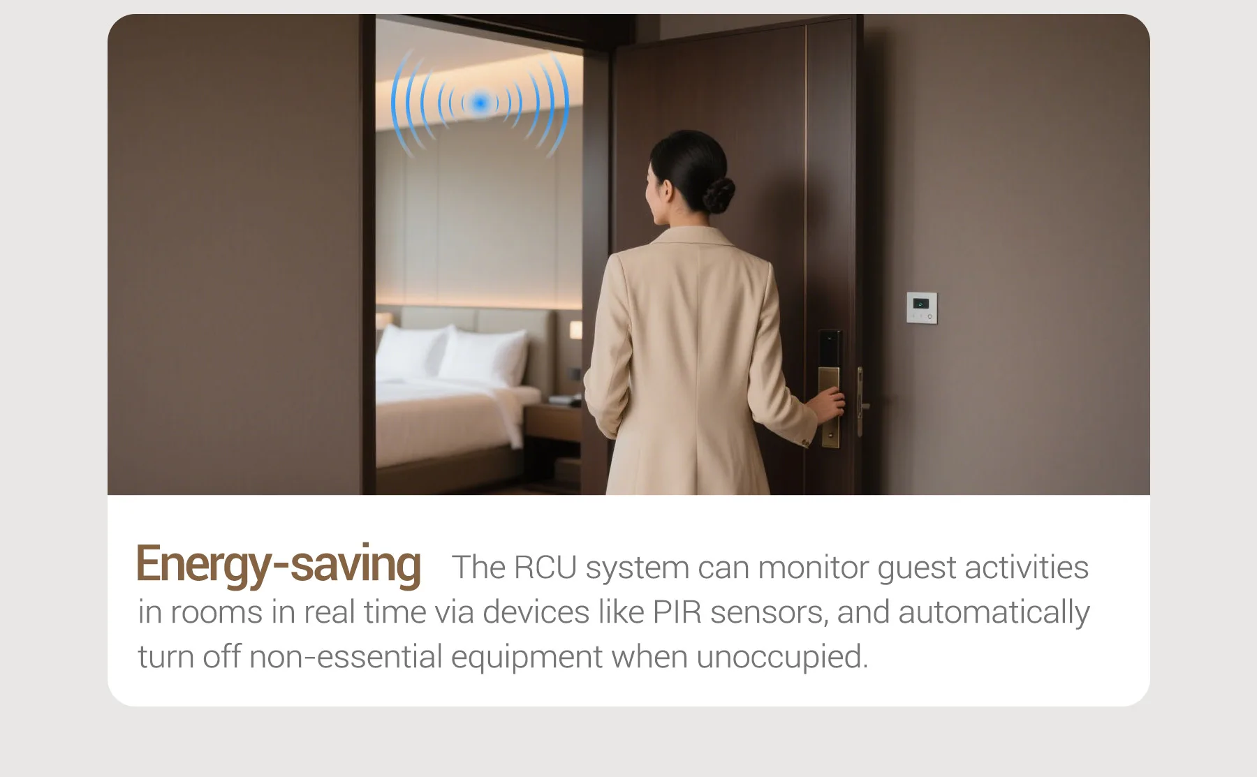 Hotel Smart Room Control System with Wall Switches for Hotel GRMS ...