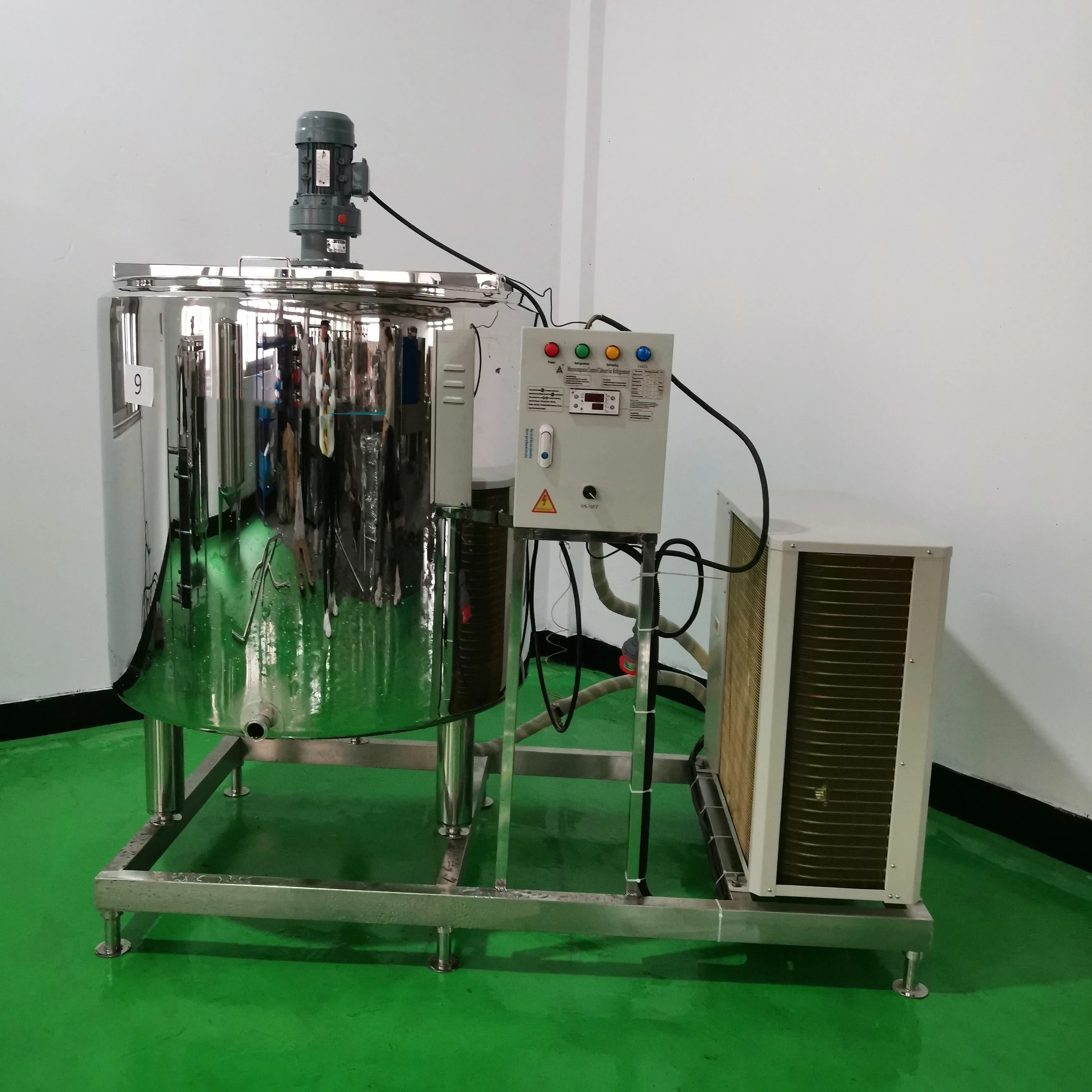 300liters 500liters Full Stainless Steel Cooling Juice Mixing Tank For ...