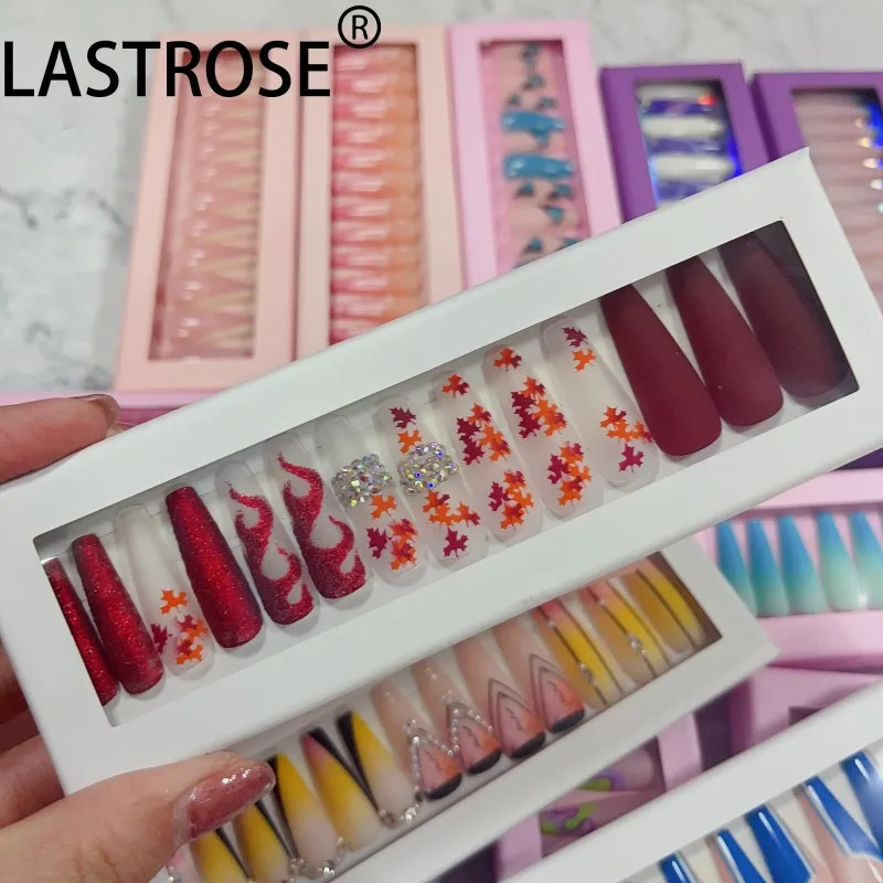 Wholesale Private Label Logo Empty Nails Box - Luxury Cardboard