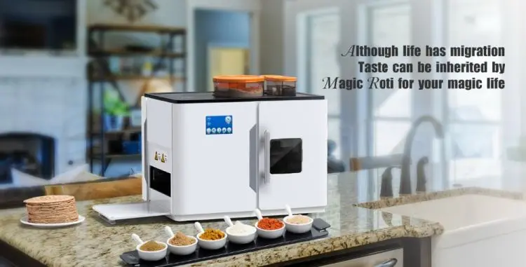 Stock Automatic Electric Roti Robot Rotti Ata Chapati Flatbread ...