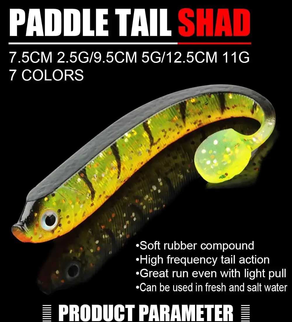 Spinpoler Artificial Fishing Bait Soft Plastic Fishing Lures High ...