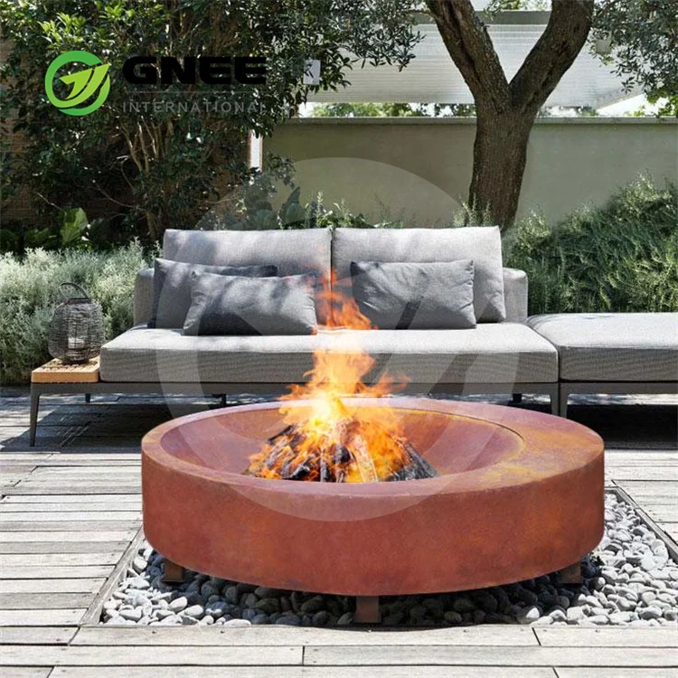 Outdoor Corten Products Corten Garden Steel Firepit Corten Fire Pits ...