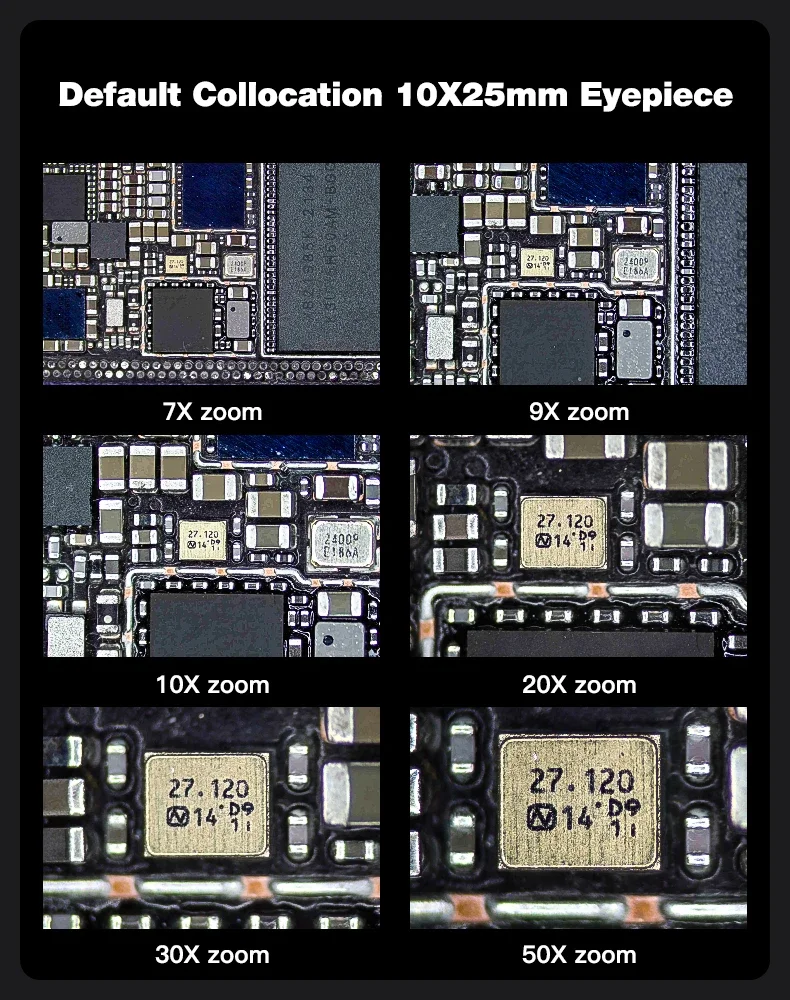 MECHANIC D75T-B11 Stereo Microscope - 500X Magnification