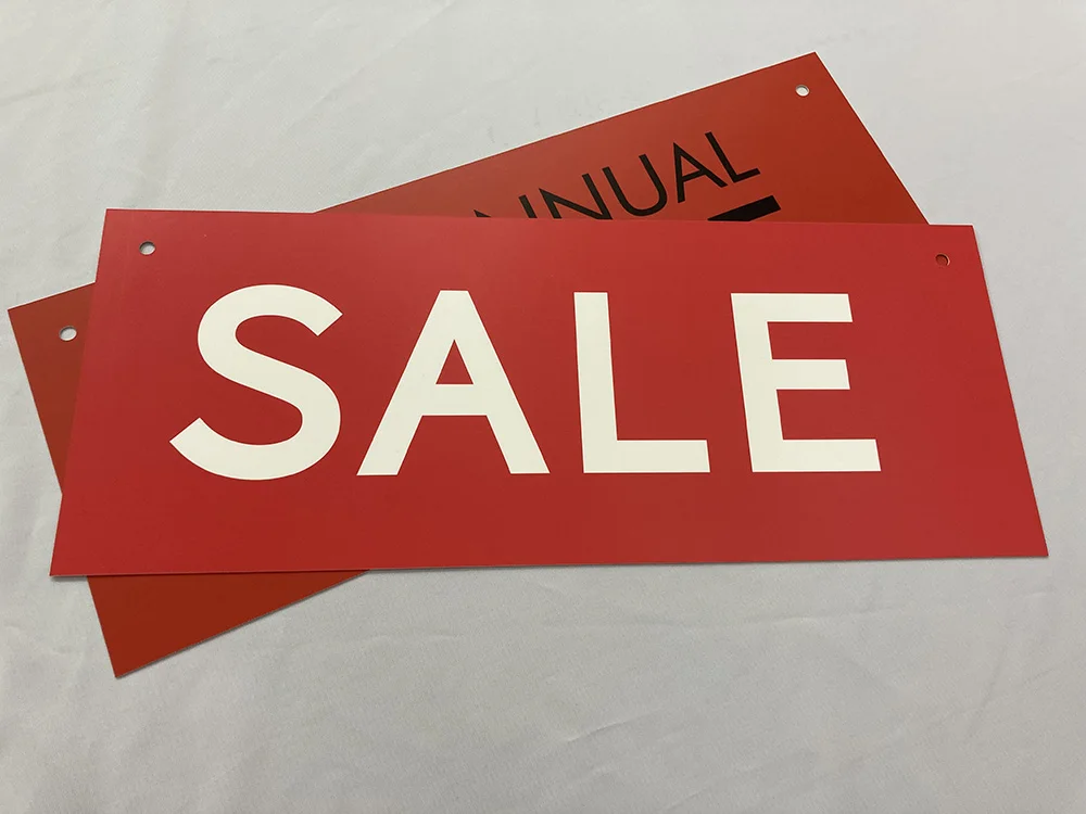 Promotional Retail Supermarket Aisle Hanging Sign Board - Custom Foam ...