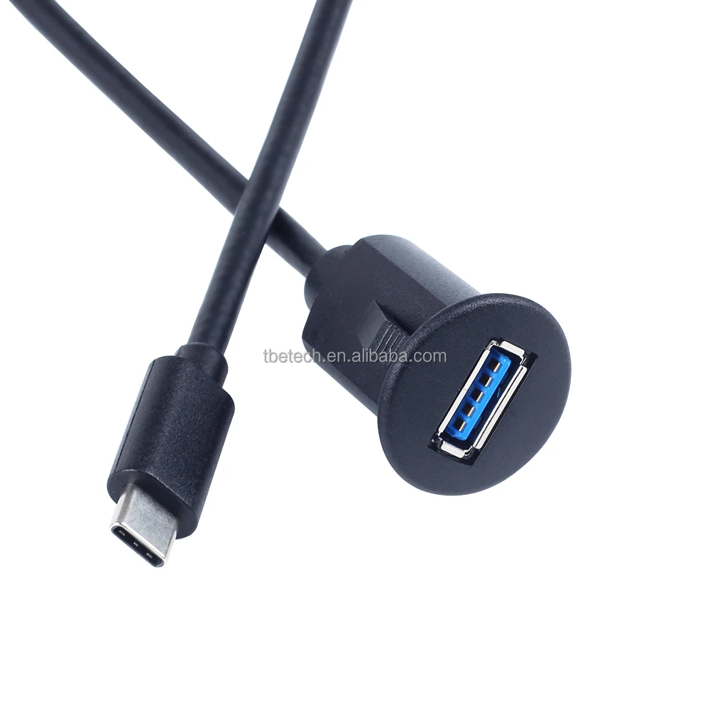 Car Console Dashboard USB Port - 3A Fast Charging Cable