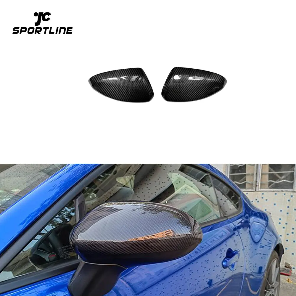Gr86 Carbon Fiber Add-on Side View Mirror Covers Caps For Toyota Gr86 ...