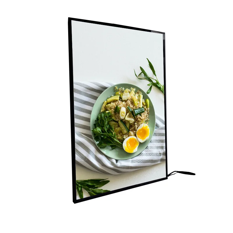 A1 A2 A3 A4 Size High Brightness Light Box Square Shape Aluminium Snap ...