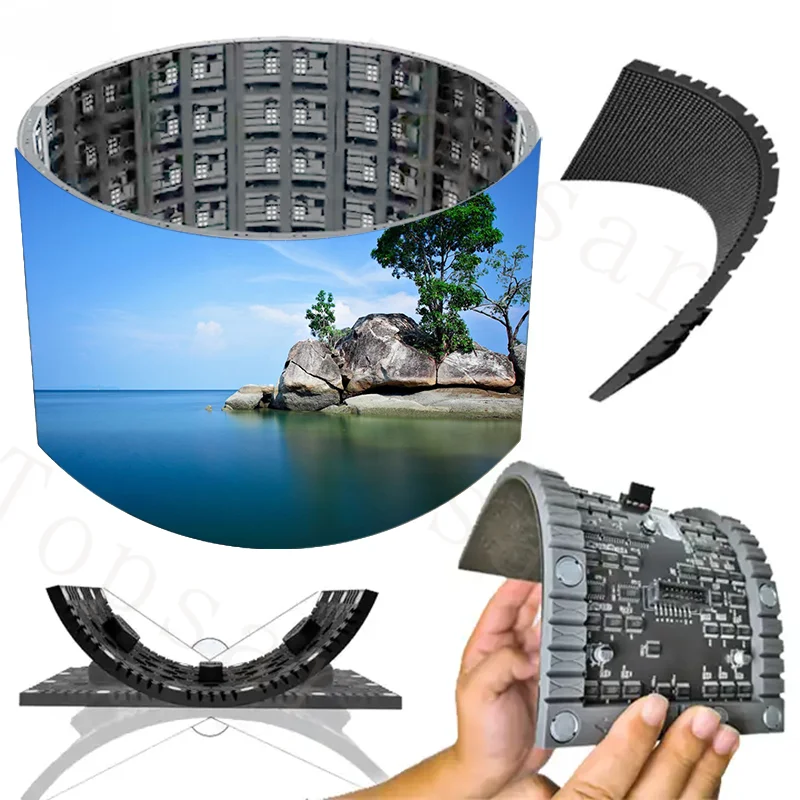 Supplier Price And Back Maintenance Concave Convex Curves P1.53 P2 P2.5 ...