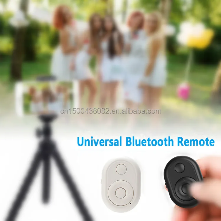 Mini Wireless Remote Shutter Controller Button Self-timer Camera Stick Shutter Release Phone ...