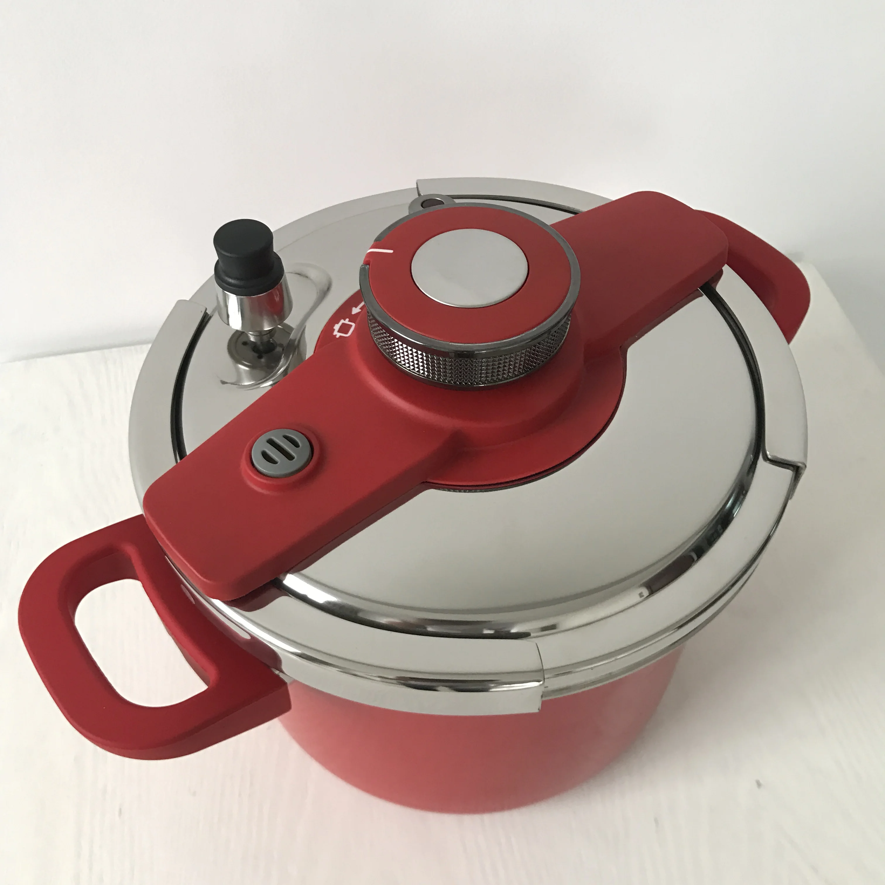 High Quality Light Green Enamel Stainless Steel Pressure Cooker Whistle ...