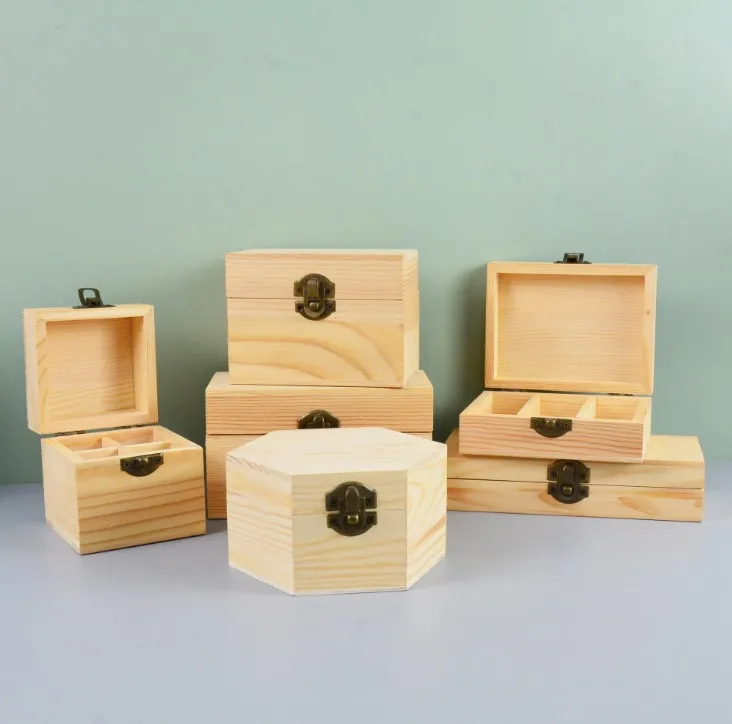 Luxury Wooden Box Packaging Gift Box Factory Price Jewelry Box Wood ...