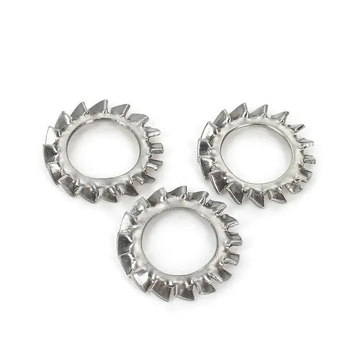 Din6798a Serrated External Tooth Plain Locking External Teeth Lock ...